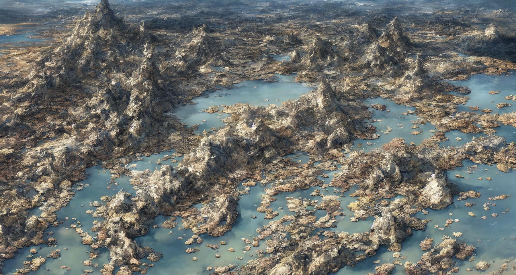 ArtStation - Background Collection Pact - "Mudflat" | Artworks