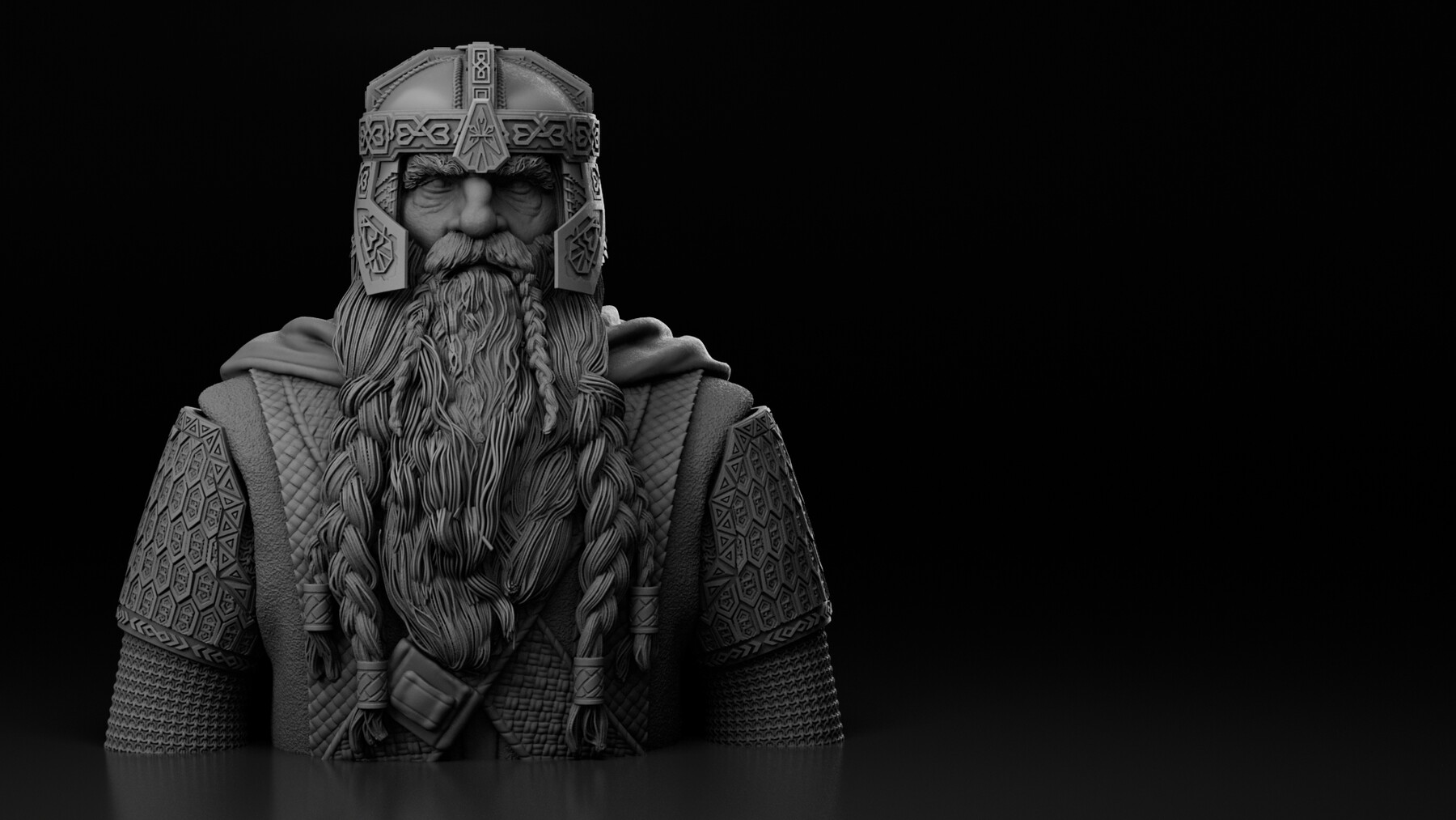 ArtStation - John Rhys-Davies - Gimli - The Lord of the Rings | Resources