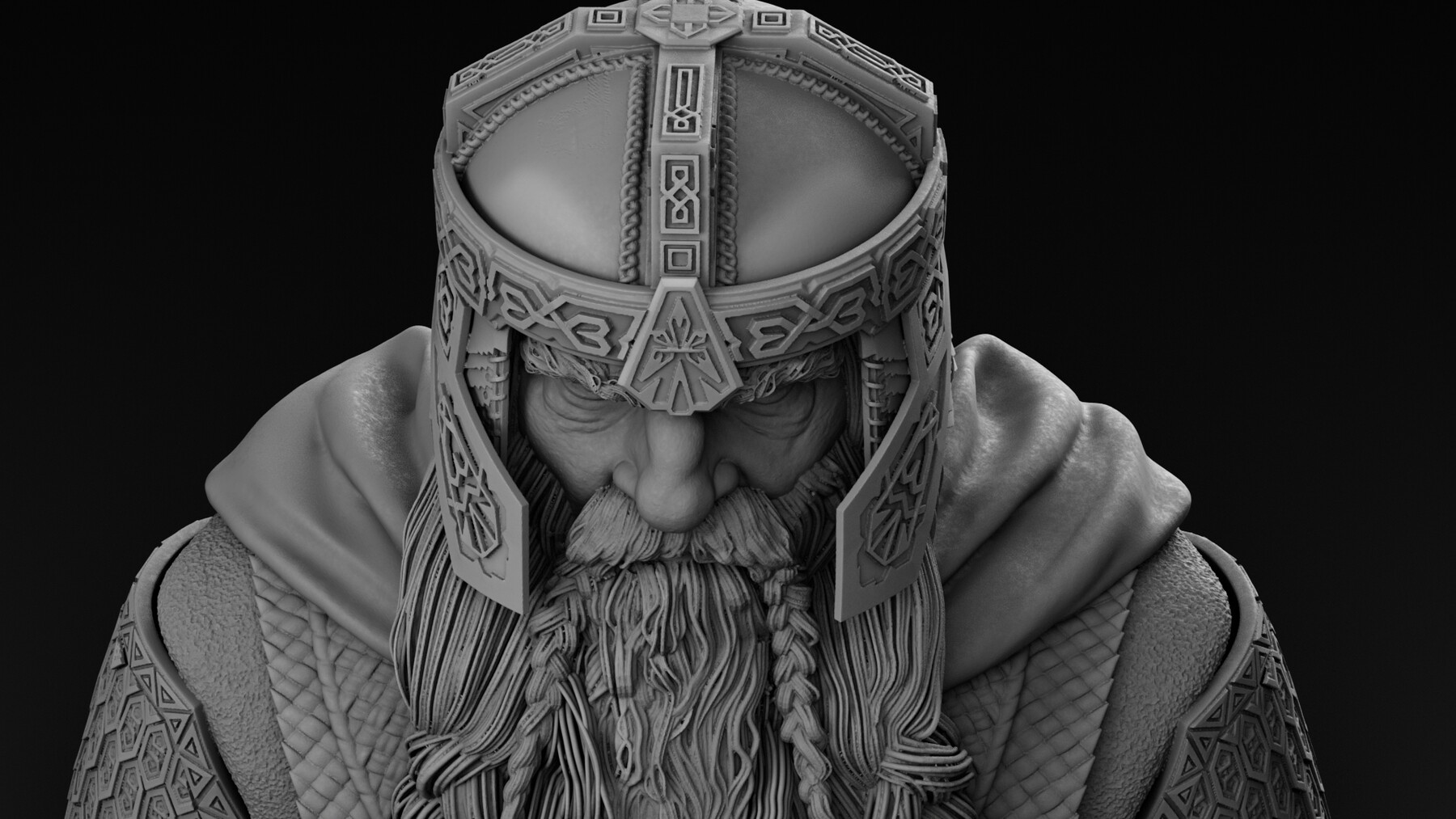 ArtStation - John Rhys-Davies - Gimli - The Lord of the Rings | Resources