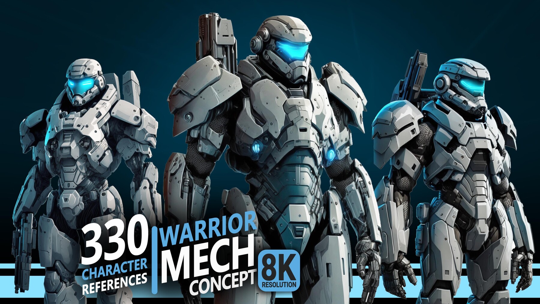 ArtStation - 330 Warrior Mech Concept - Character References | 8K ...