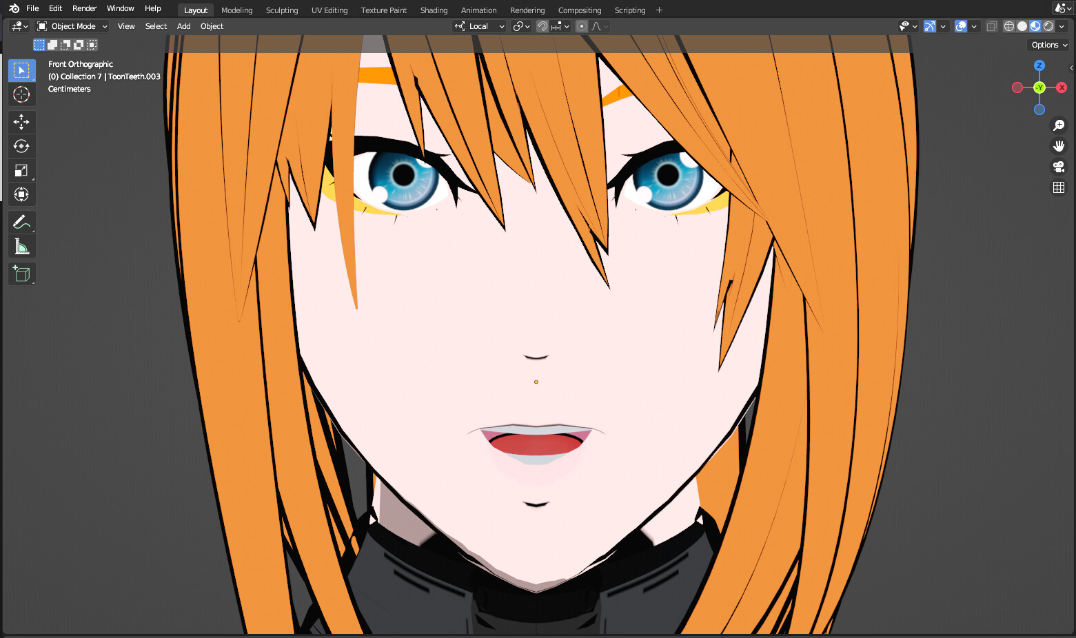 ArtStation - Anime Teeth - (Game-Ready!) | Game Assets