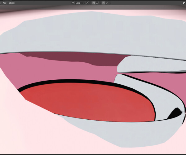 ArtStation - Anime Teeth - (Game-Ready!) | Game Assets