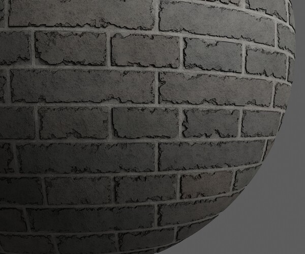 ArtStation - Tiles Materials 26- Brick Walls By Edge Damaged | Sbsar Pbr 4k Seamless | Resources