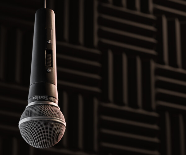 ArtStation - Microphone (.blend/.obj/.fbx) | Resources