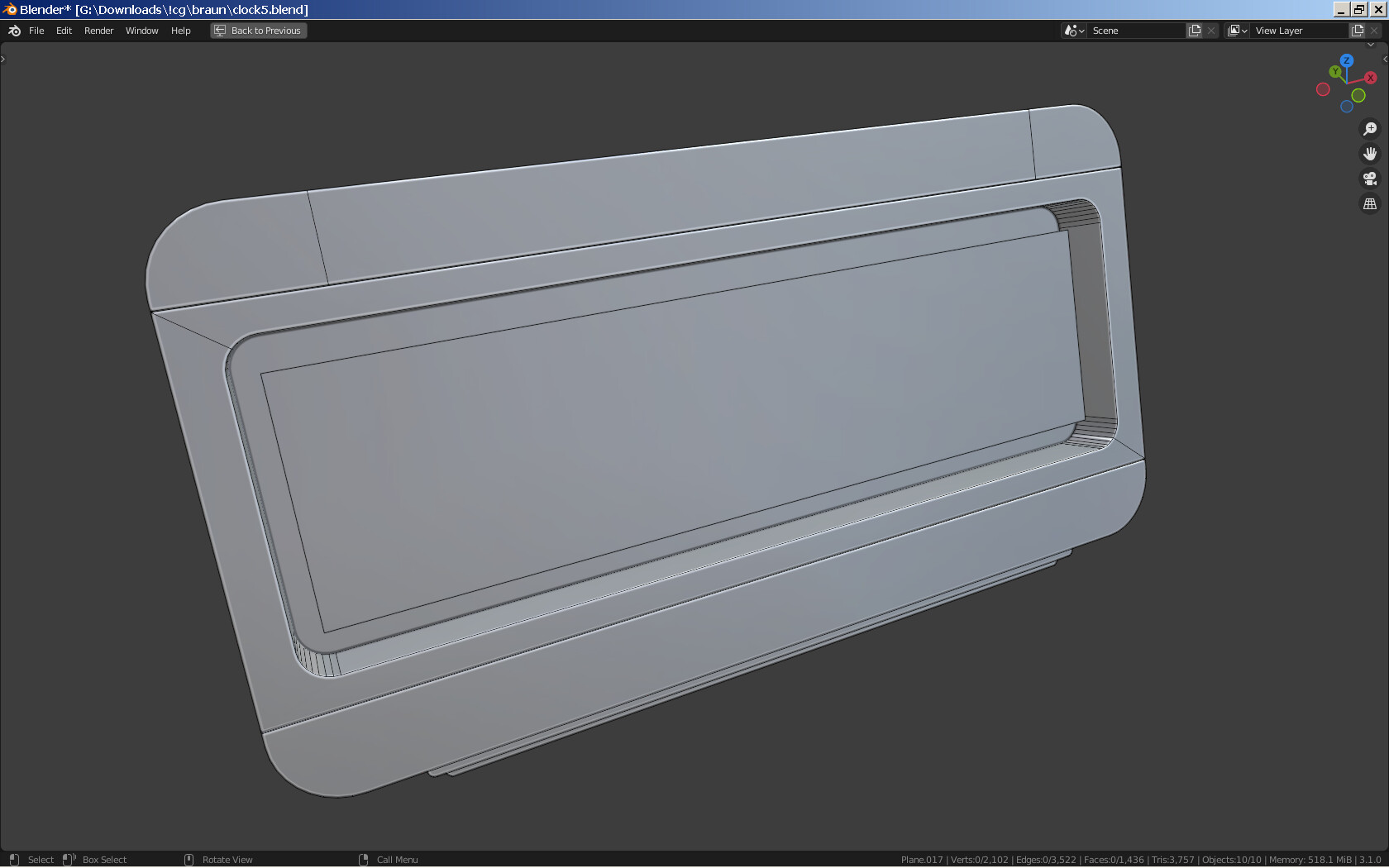 ArtStation - Digital Alarm Clock | Resources