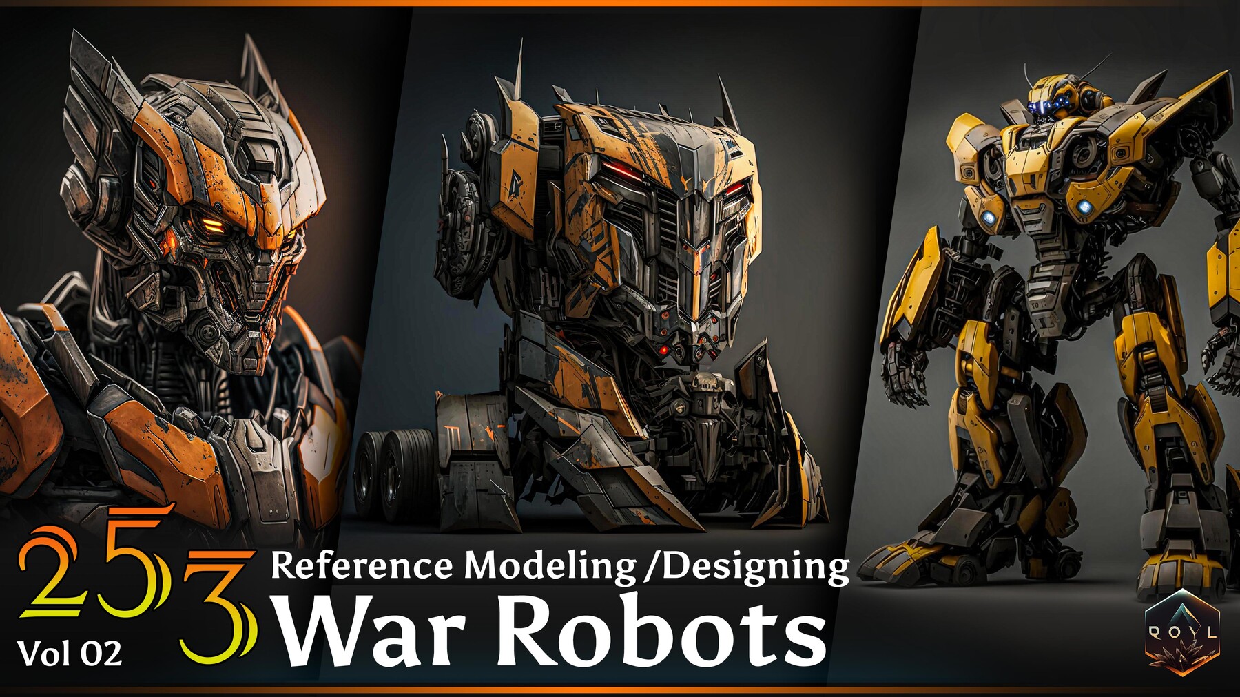 ArtStation - 253 War Robots_ Reference Modeling /Designing Vol 02 ...