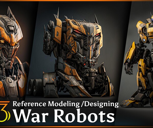 ArtStation - 253 War Robots_ Reference Modeling /Designing Vol 02 ...