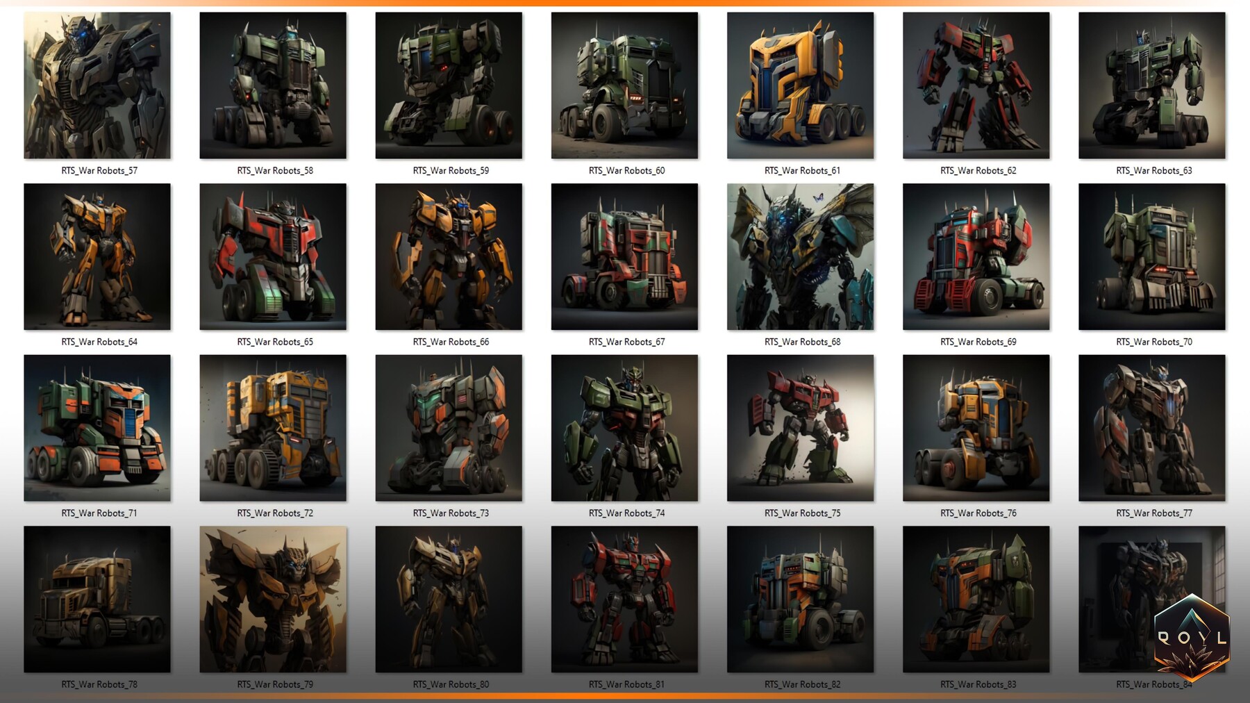 ArtStation - 253 War Robots_ Reference Modeling /Designing Vol 02 ...