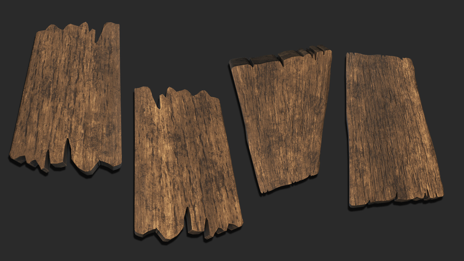ArtStation - Wooden Plank Pack 21in1 | Game Assets