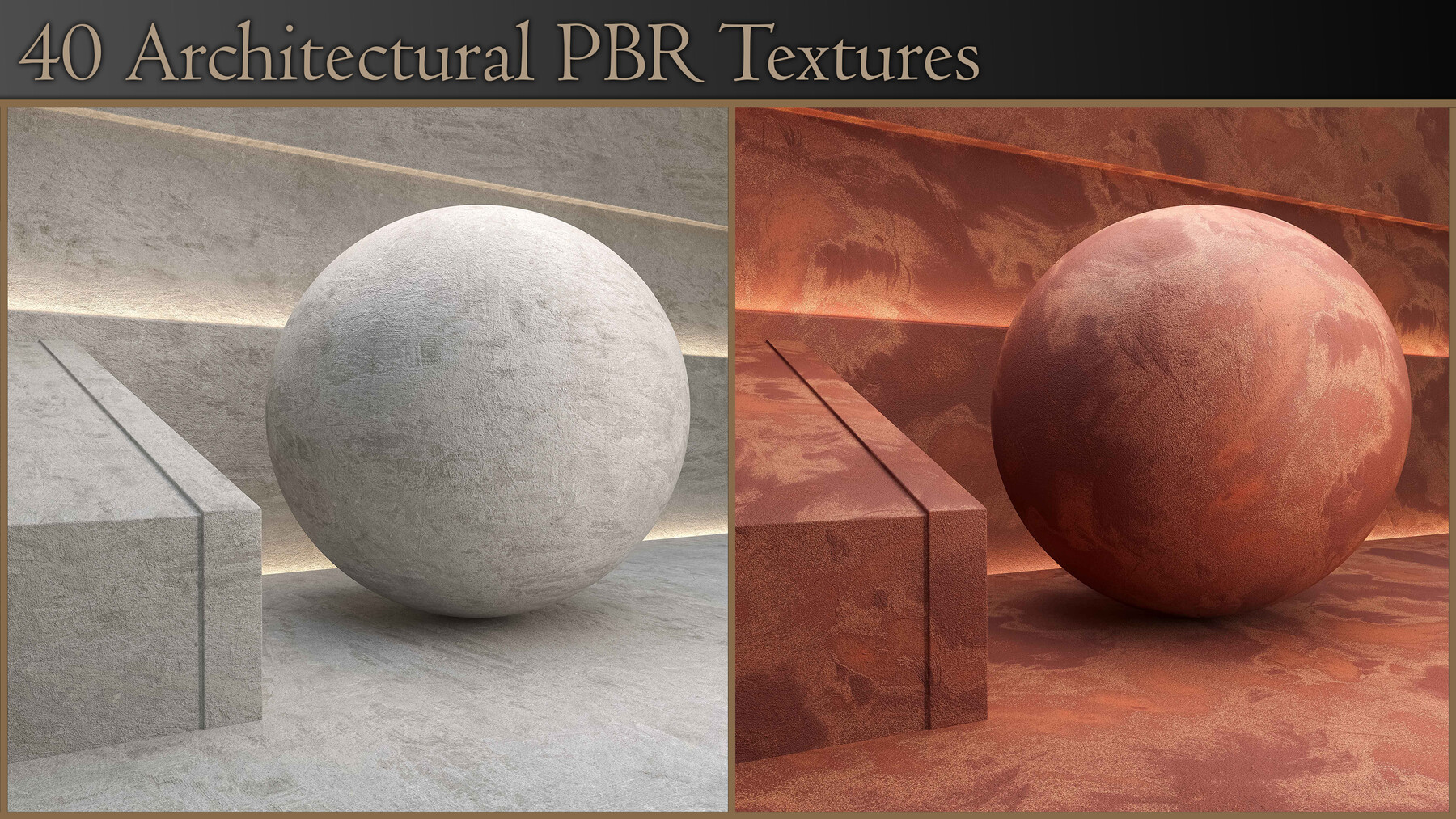 ArtStation - 40 Architectural PBR Textures | Game Assets