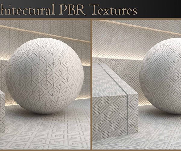 ArtStation - 40 Architectural PBR Textures | Game Assets