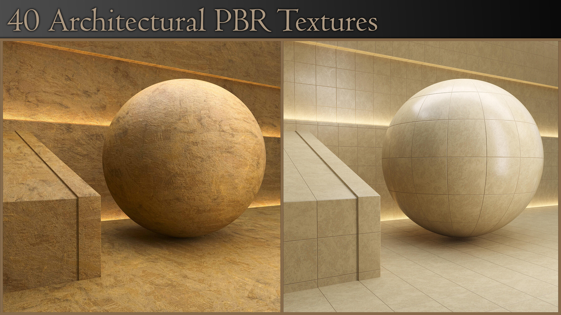 ArtStation - 40 Architectural PBR Textures | Game Assets