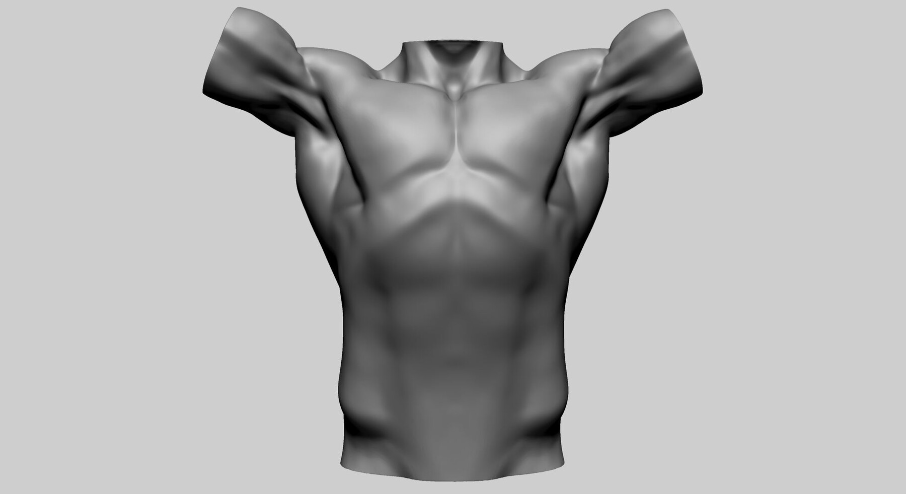 ArtStation - Base Male Torso A | Resources