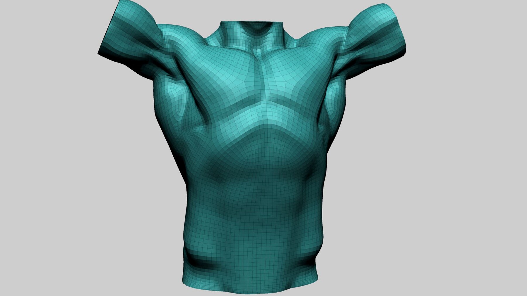 ArtStation - Base Male Torso A | Resources