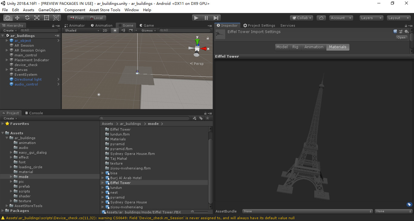 ArtStation - Unity Template - AR Building | Game Assets