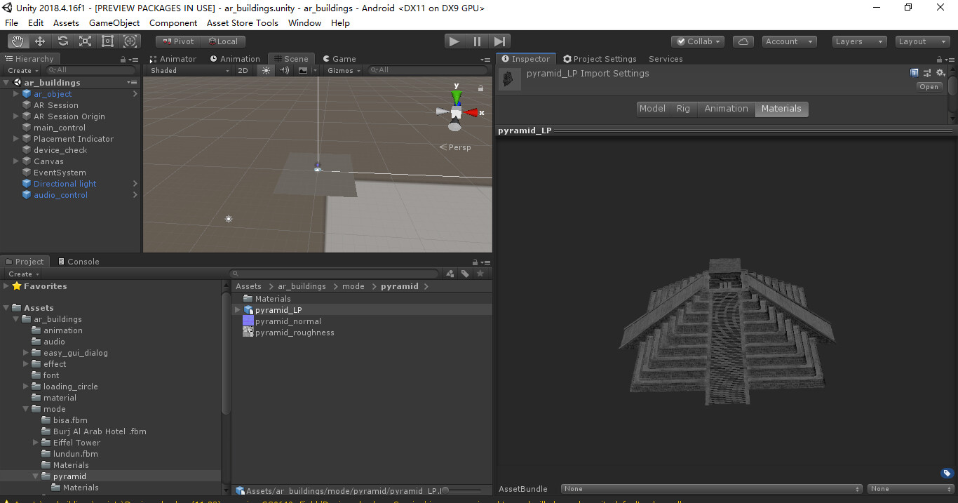 ArtStation - Unity Template - AR Building | Game Assets