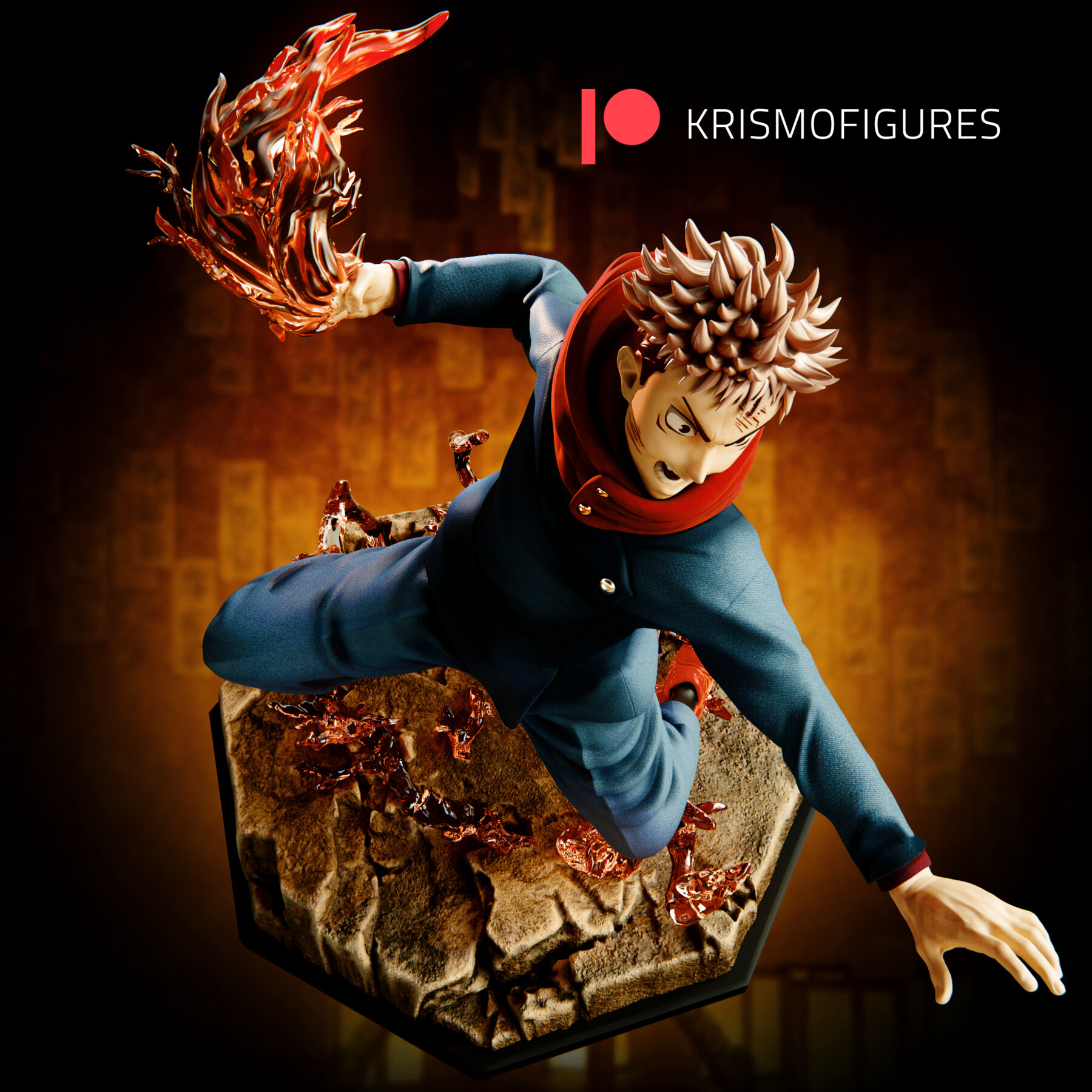 ArtStation - Yuji Itadori - Jujutsu Kaisen | Resources