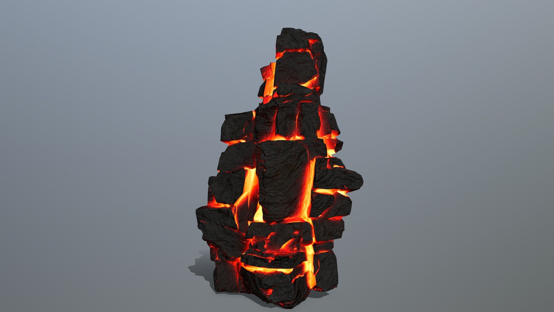 ArtStation - lava rocks | Game Assets
