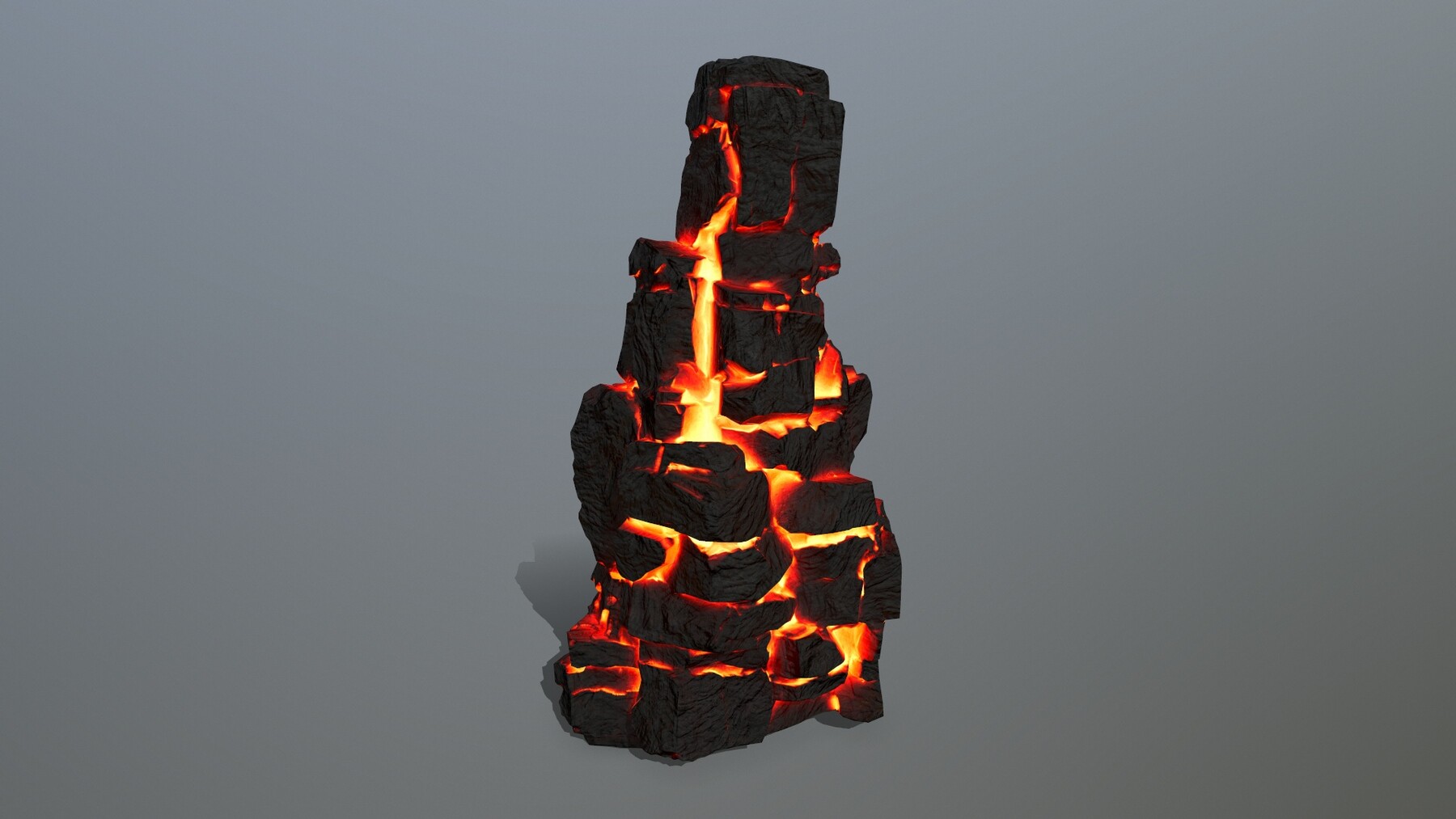 ArtStation - lava rocks | Game Assets