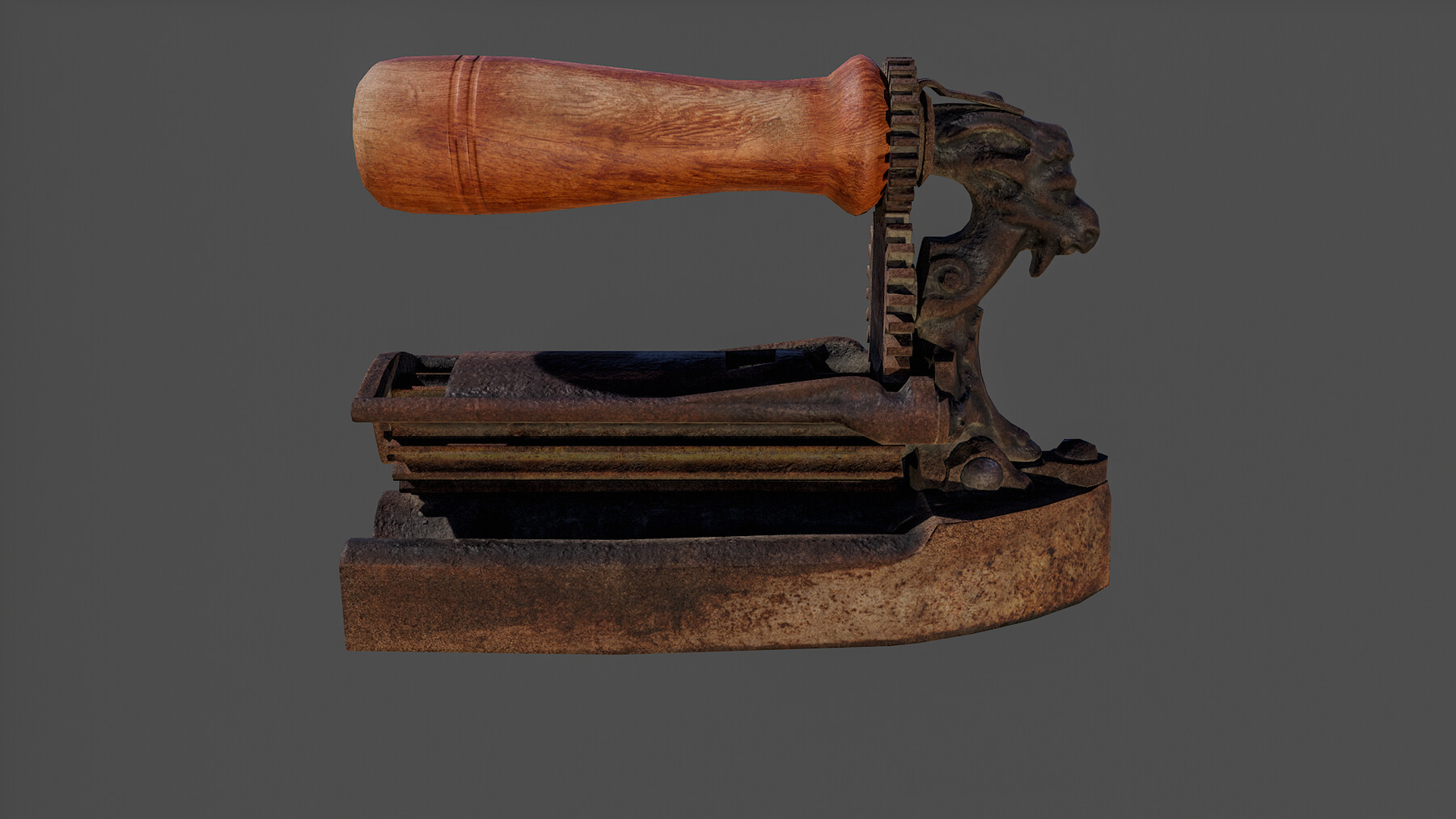 ArtStation - Antique Iron V02 - Low Poly | Game Assets