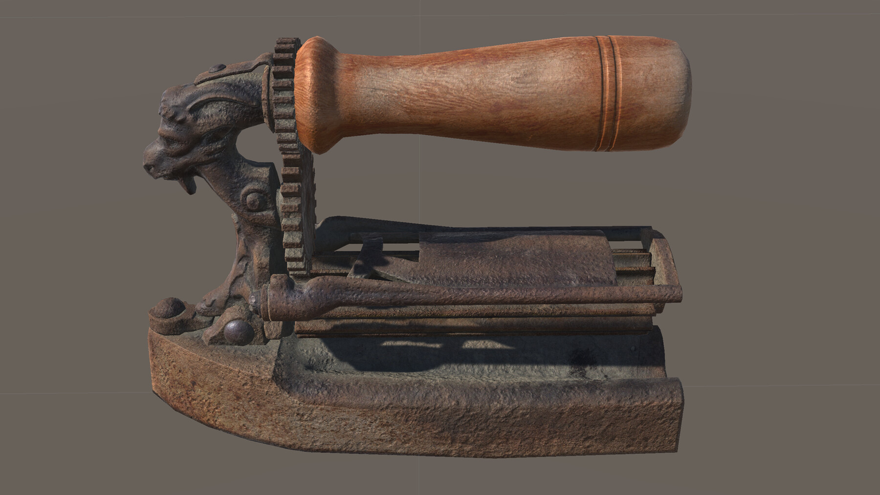 ArtStation - Antique Iron V02 - Low Poly | Game Assets