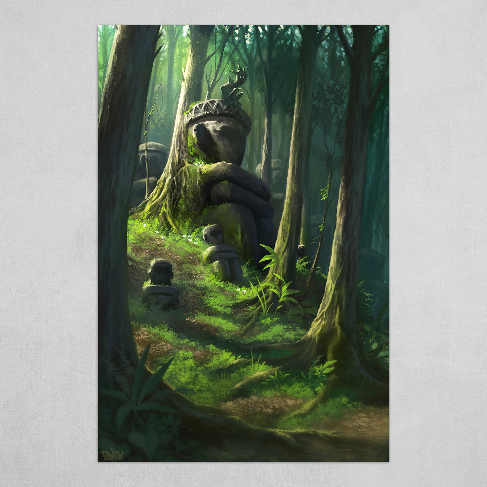 Art of Brian Valeza - Forest Anito