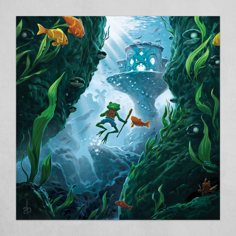 Everdell: Pearlbrook Cover by Andrew Bosley