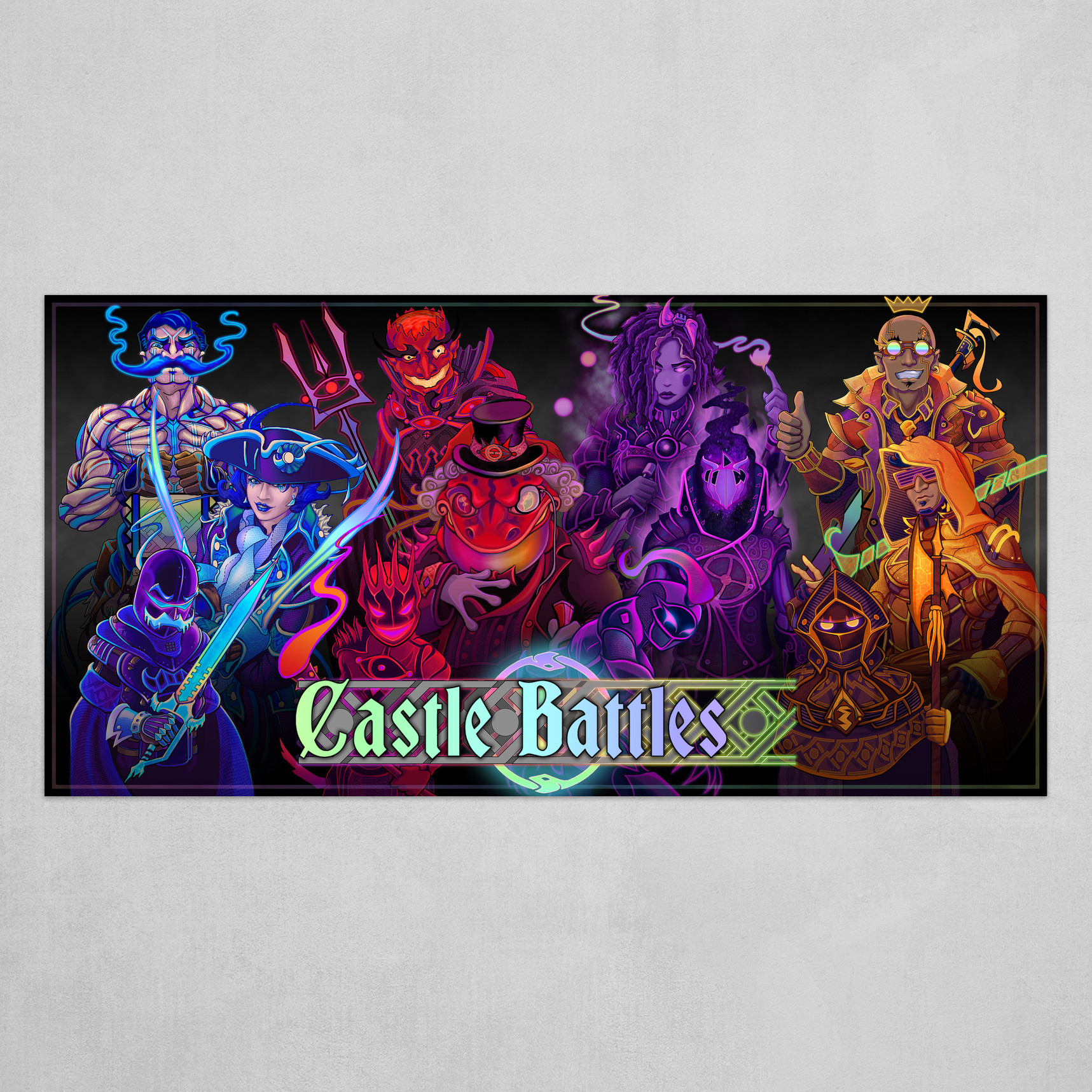 Cleveland Mosher - CASTLE BATTLES Character Splay