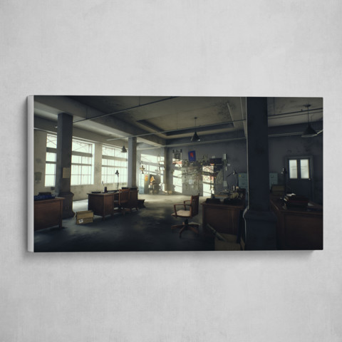 The 70s Detective Office by Yuchun Huang