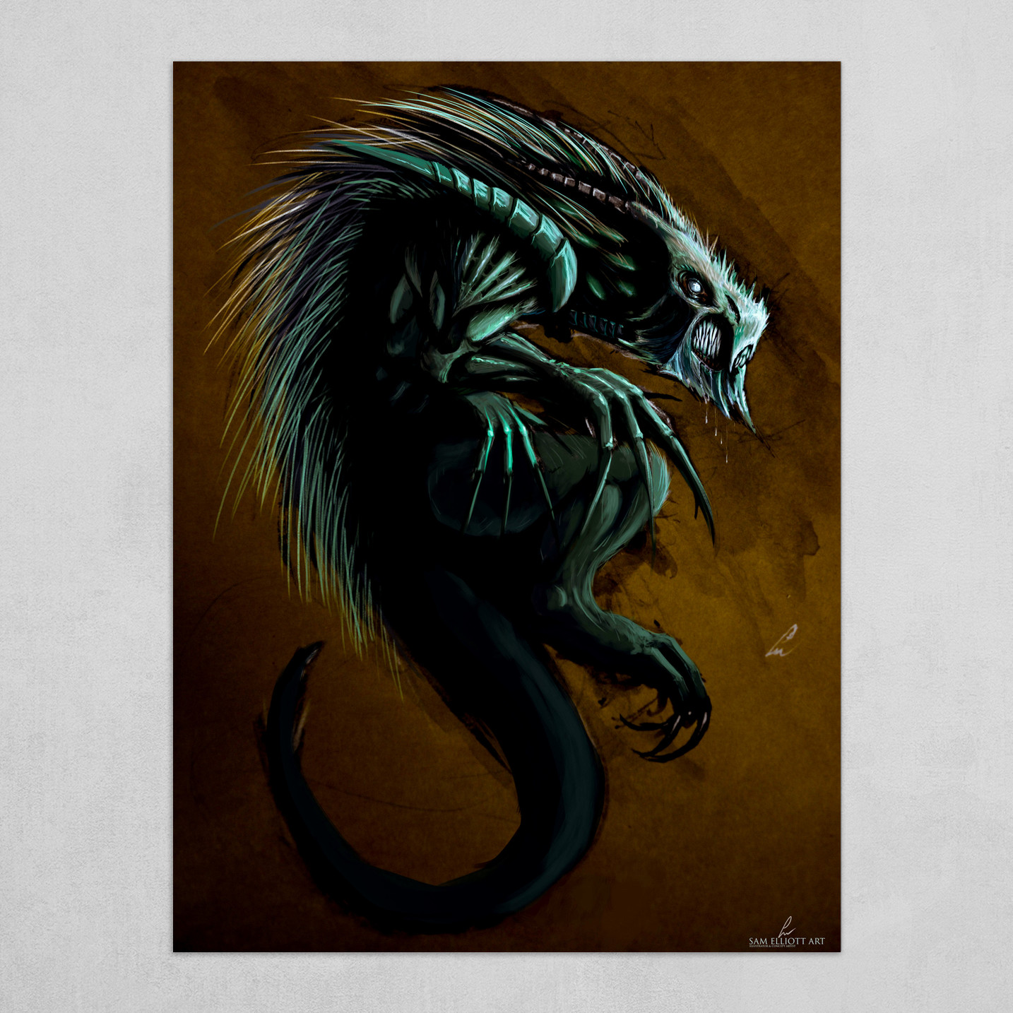 Sam Elliott - Creature concept (Animal combination)