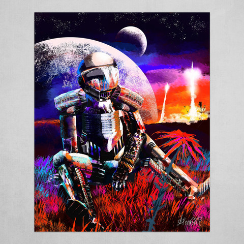 astronaut by Atom Gate