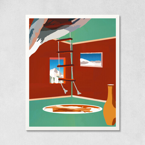 Caban in the tree by Emma Christian