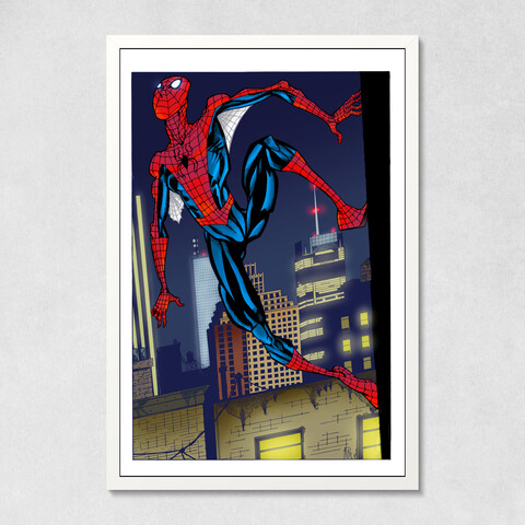 Spider-Man Art Print by Chris Reader
