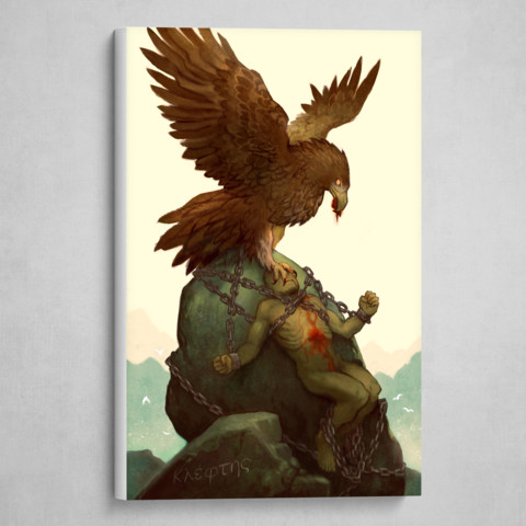 Prometheus and the Theft of Fire by Anton Vitus