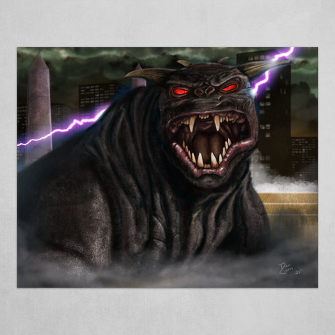 Ghostbusters Terror Dog by Daniel Carro