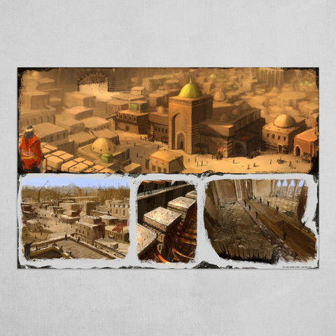 Ancient Arabian City by Aras Jamal