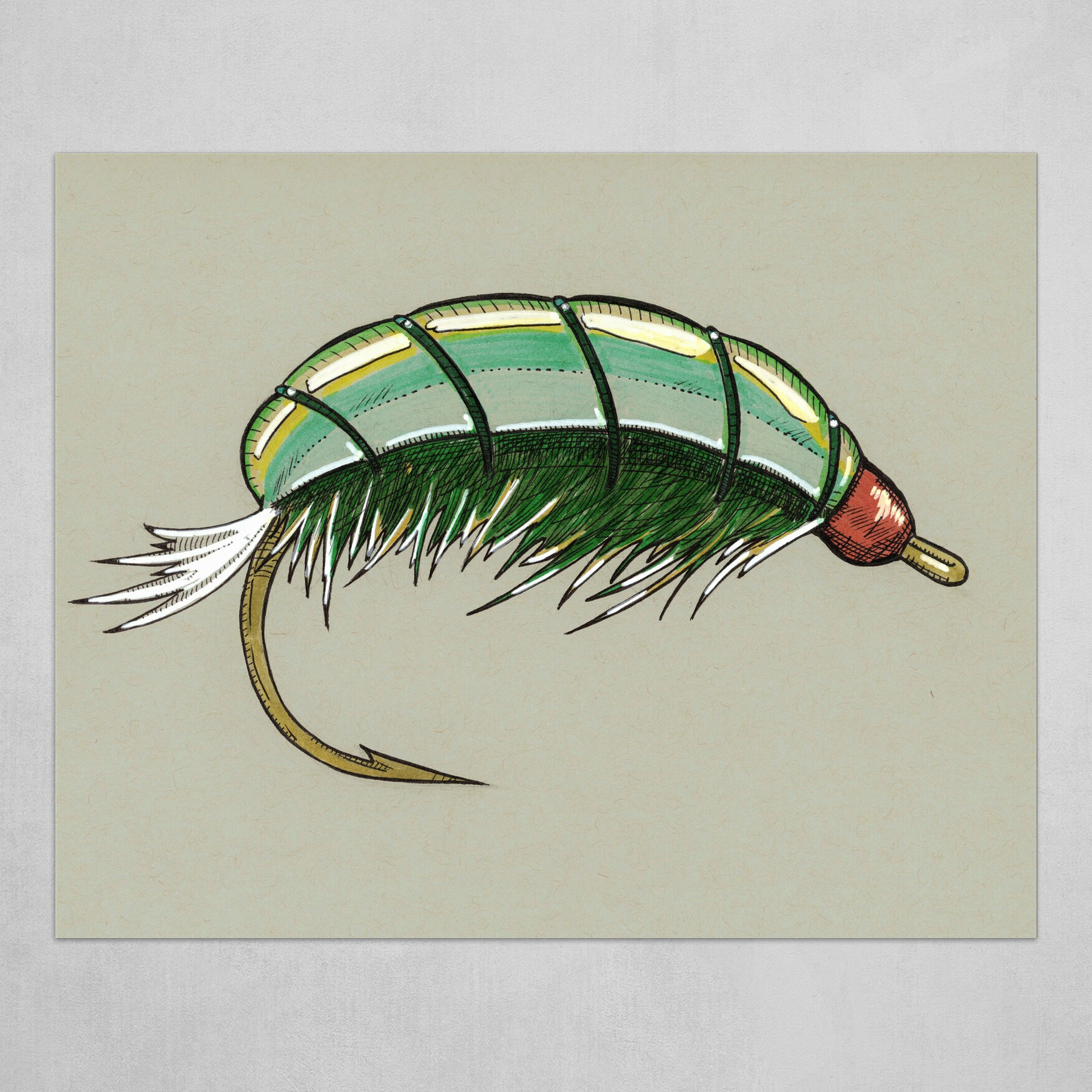 Scot Harker - scud fly pattern