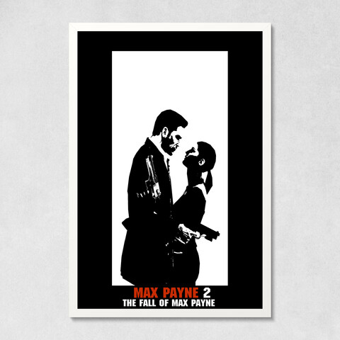 Max Payne 2 The Fall of Max Payne Poster by Artur Cherkasov