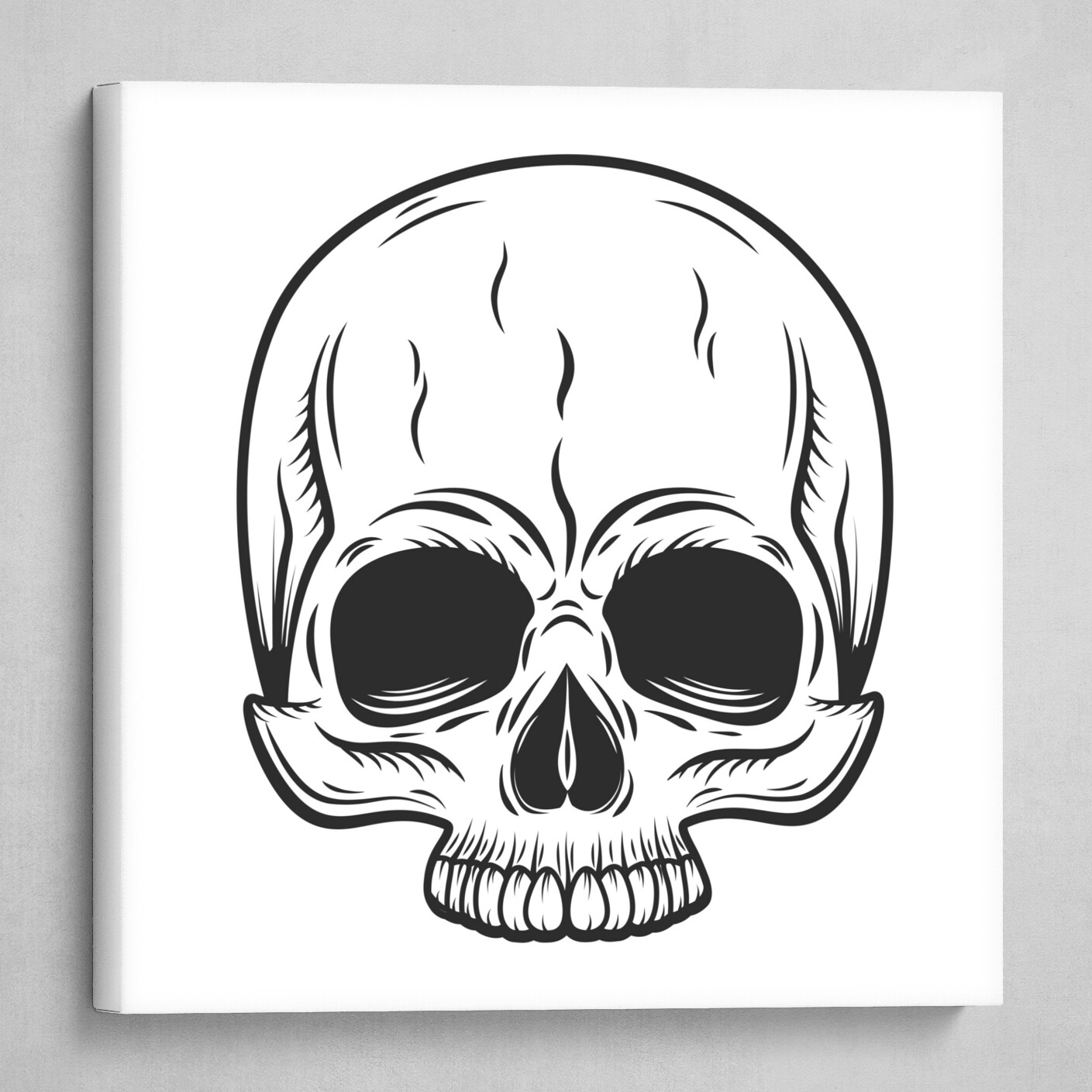 Vintage Skull Print