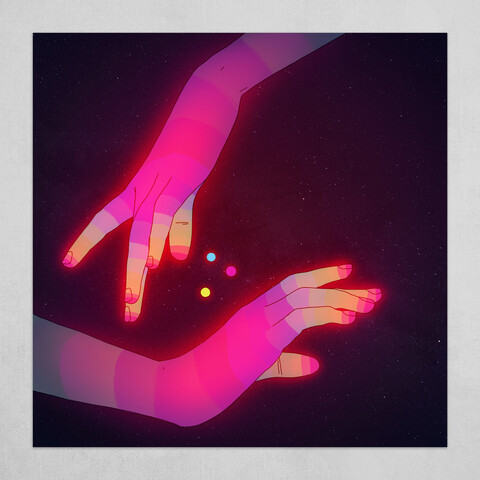 Psychedelic Energy Hands 3 (GIF) by PHAZED