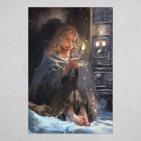 The poor little match girl by Asbjørn Tønnesen