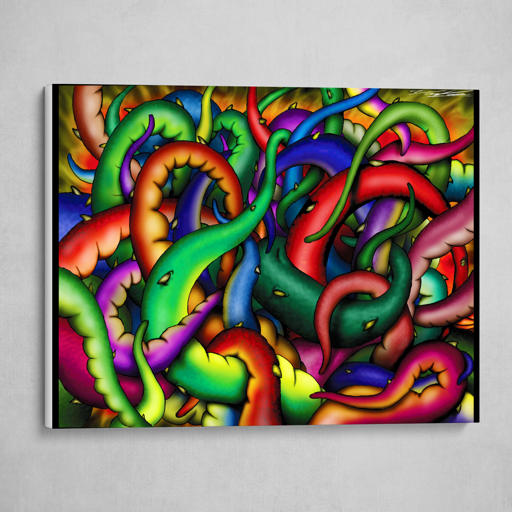 Apocalypse Cartoons Illustrations - 50 Dragon Tails