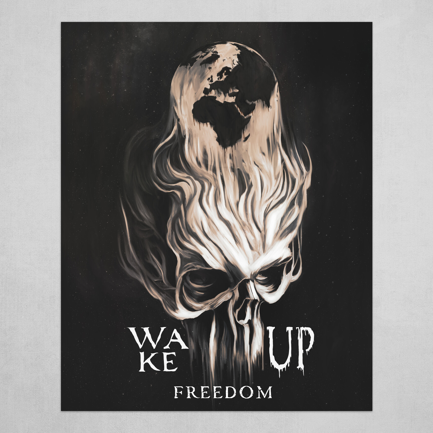 stupid world wallpaper