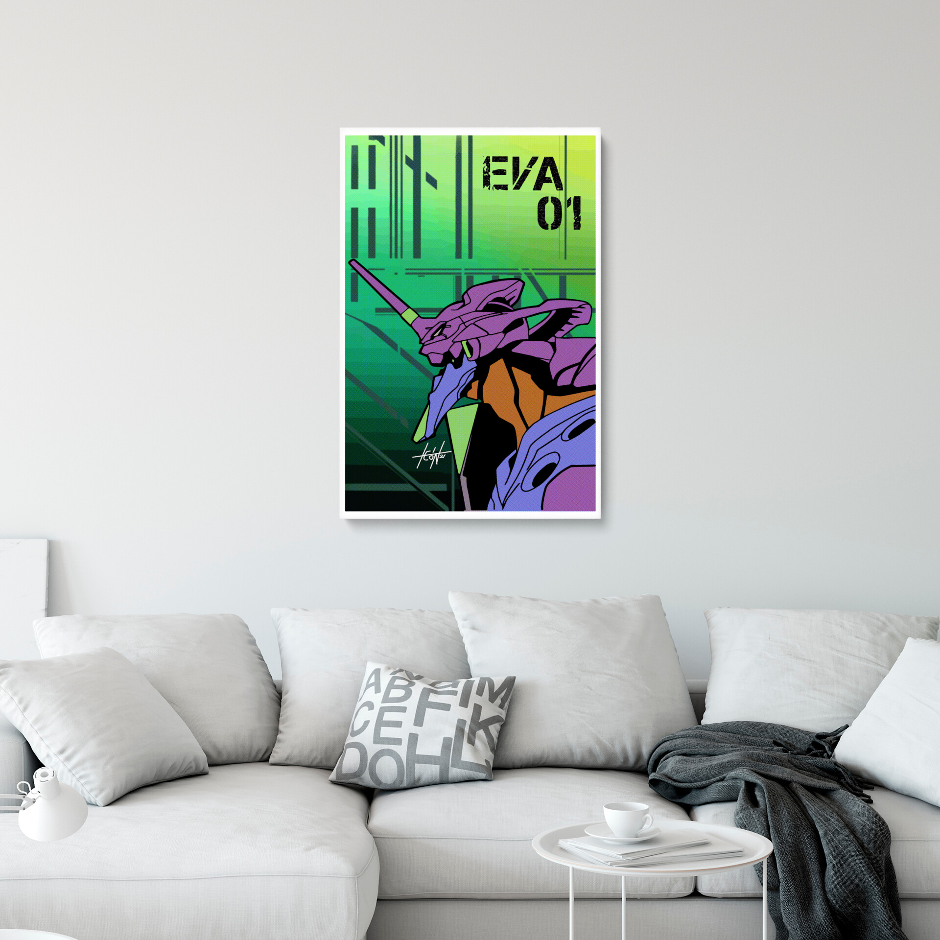 Sarahí Covarrubias - Eva 01 Mecha Poster