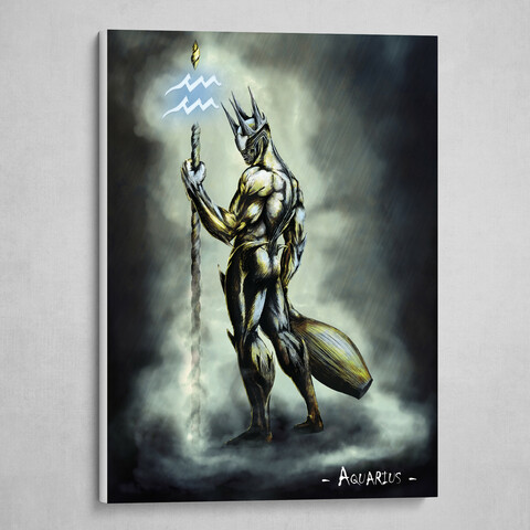 Aquarius - Demon Zodiac by Insaniel - Digital Handcraft