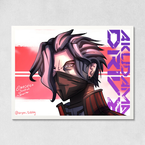 Akudama Drive Anime Executioner Division Master by Aryan Ferdous Siddiky