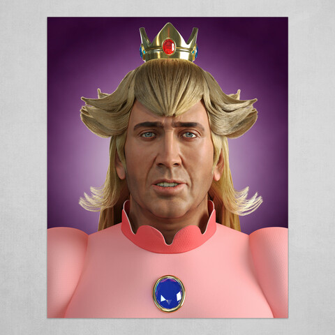 Princess Peach Cage by Joe Parente