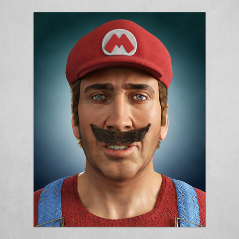 Mario Cage by Joe Parente