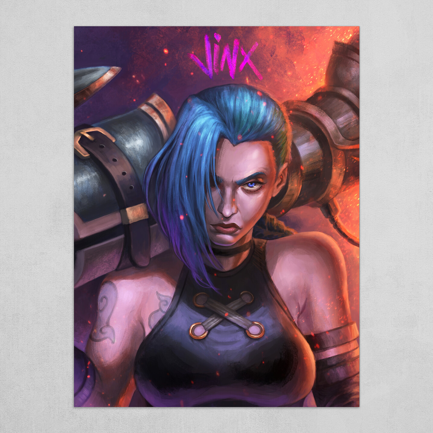 Deryl Arrazaq - Jinx Arcane - League of legends