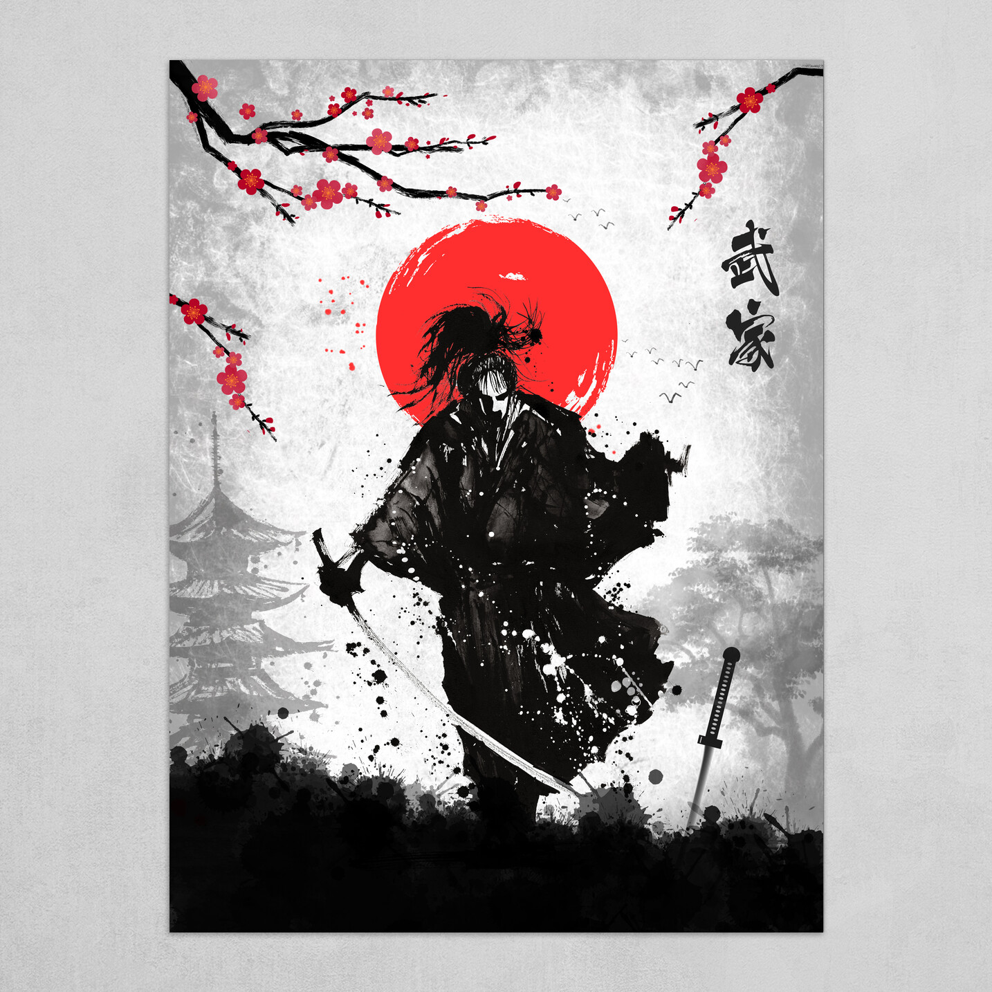 Samurai Warrior Paintings